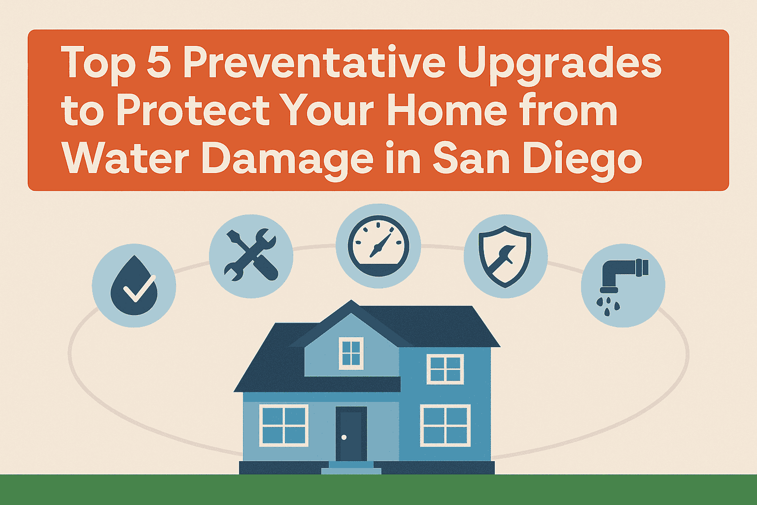 Top 5 Preventative Upgrades for Water Damage in San Diego
